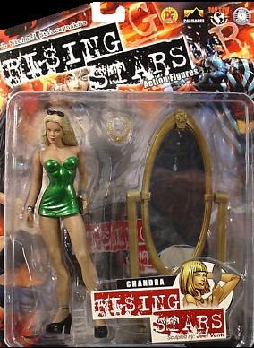 Palisades Rising Stars Green Dress Chandra Figure