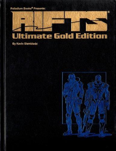 Palladium Rifts Role Playing Game Ultimate Gold Edition Core Book