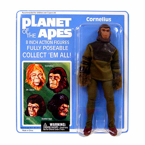 Planet of the Apes Retro Cloth Mego Cornelius Action Figure