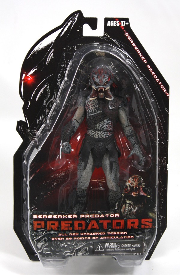 Predators Series 2 Unmasked Berserker Predator Action Figure