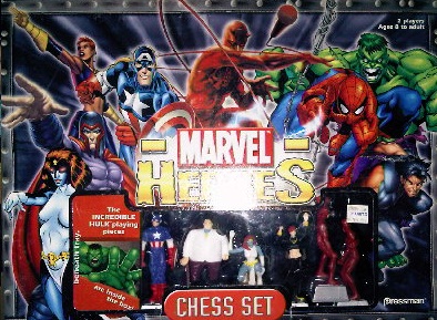 Pressman Marvel Heroes Chess Set