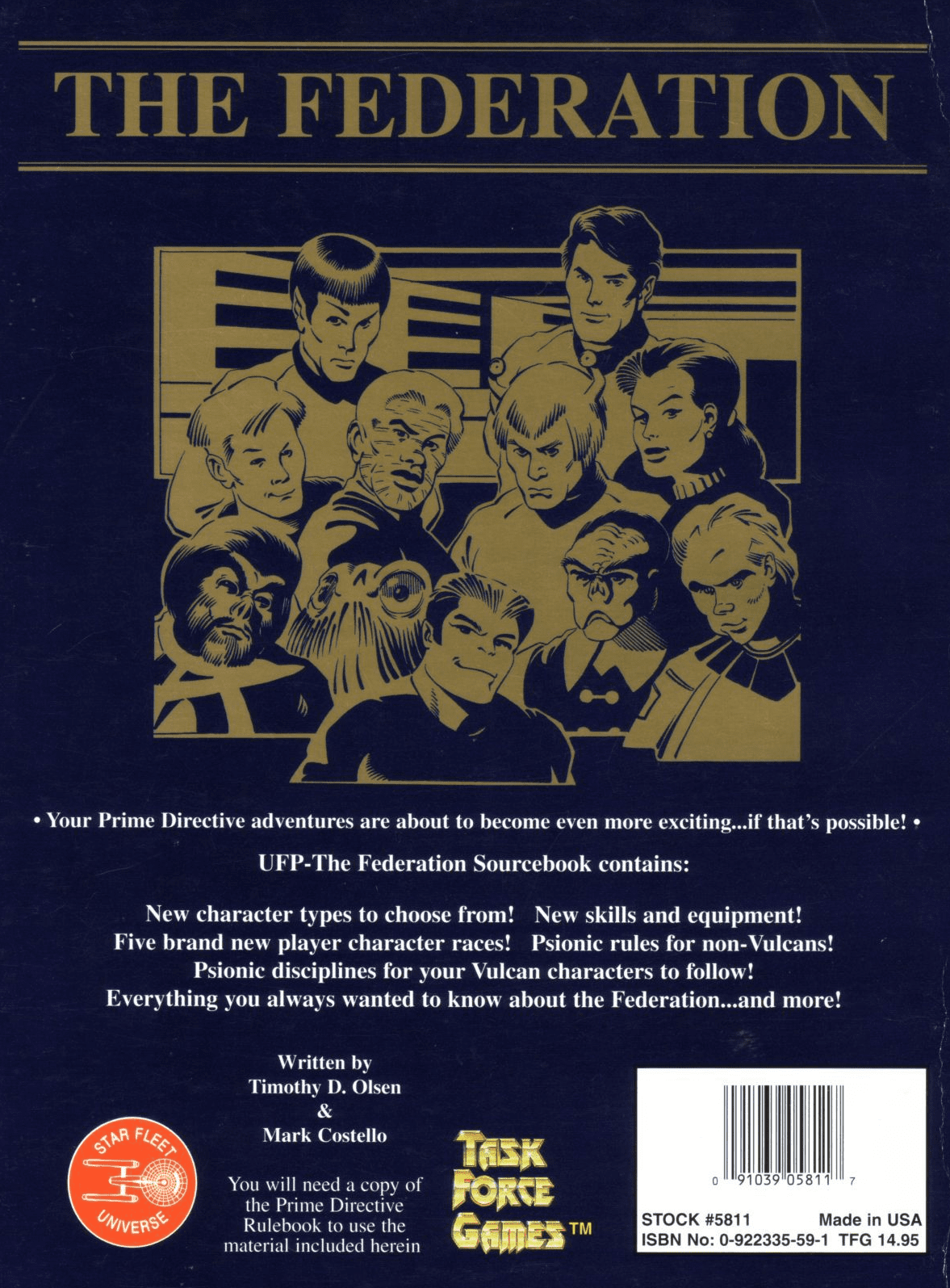 Prime Directive The Federation Role-Playing Game Sourcebook