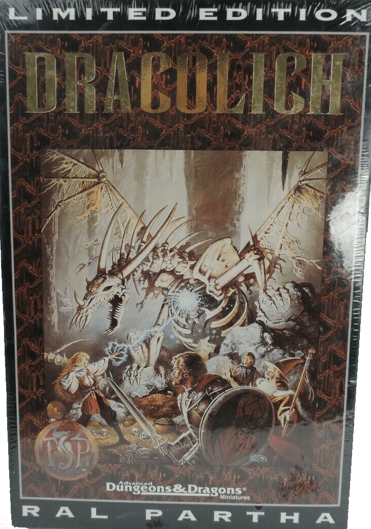 Ral Partha Advanced D&D Dracolich Limited Edition Miniature