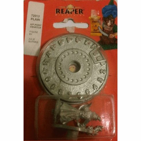Reaper Hit Point Counter Plain Mage Miniature