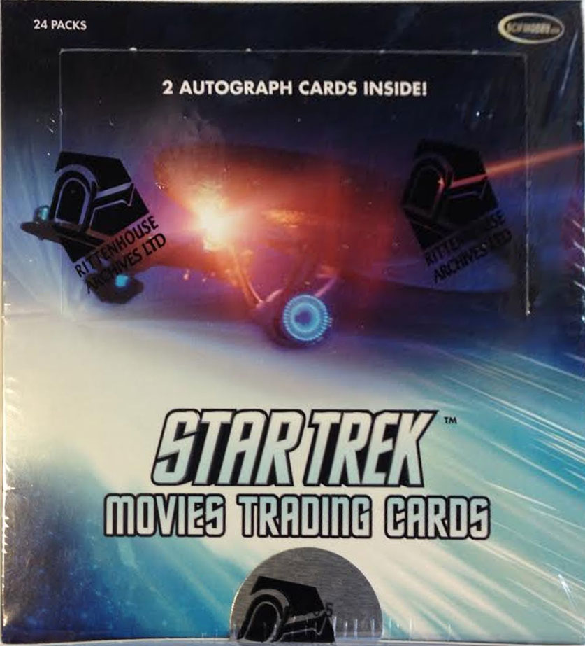 Rittenhouse Star Trek Movies Trading Cards Unsealed Box