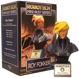 Robotech Roy Fokker Mini Bust