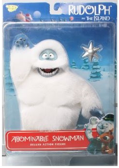 Rudolph the Red-Nosed Reindeer Abominable Snowman Figure