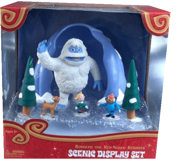 Rudolph the Red-Nosed Reindeer Bumble's Cave Scenic Display Set