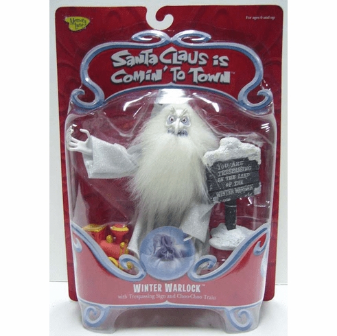 Santa Claus is Coming to Town Winter Warlock Action Figure
