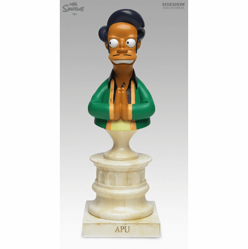 Sideshow The Simpsons Apu Nahasapeemapetilon Polystone Bust