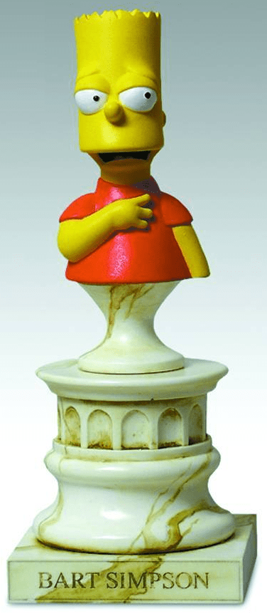 Sideshow The Simpsons Bart Simpson Polystone Bust