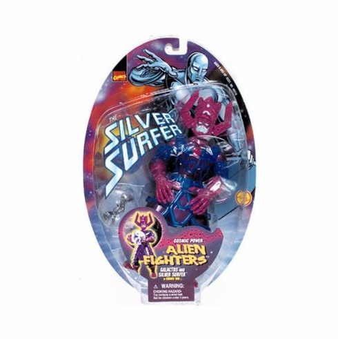 Silver Surfer Cosmic Powers Fighters Galactus & Silver Surfer Figure