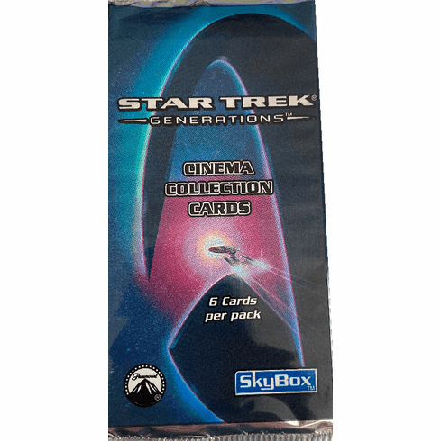 Skybox Star Trek Generations Cinema Collection Card Pack