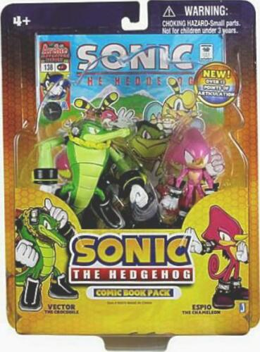 Sonic The Hedgehog Vector and Espio Comic Book Pack
