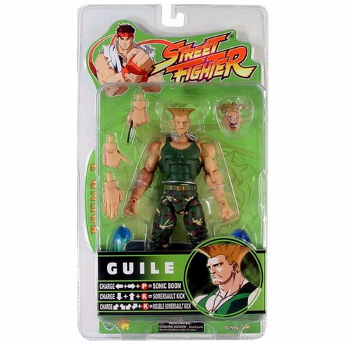 SOTA Toys Street Fighter Round 3 Guile Action Figure