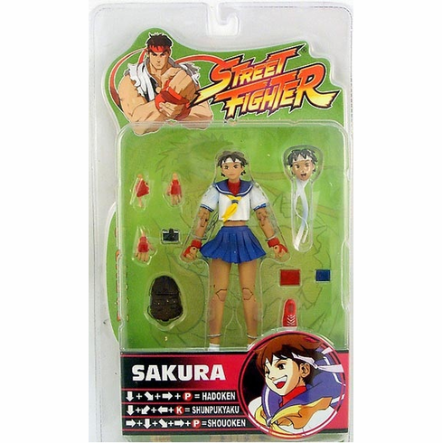 SOTA Toys Street Fighter Round 3 Sakura Action Figure