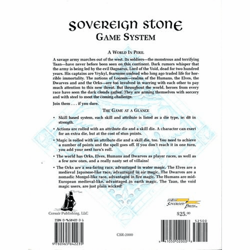 Sovereign Stone Role Playing Game Book