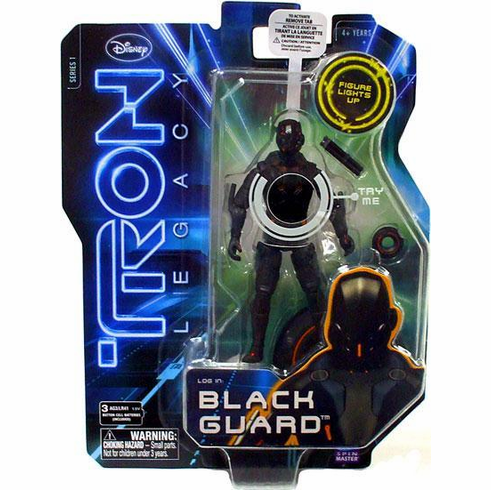 Spin Master Tron Legacy Black Guard Figure