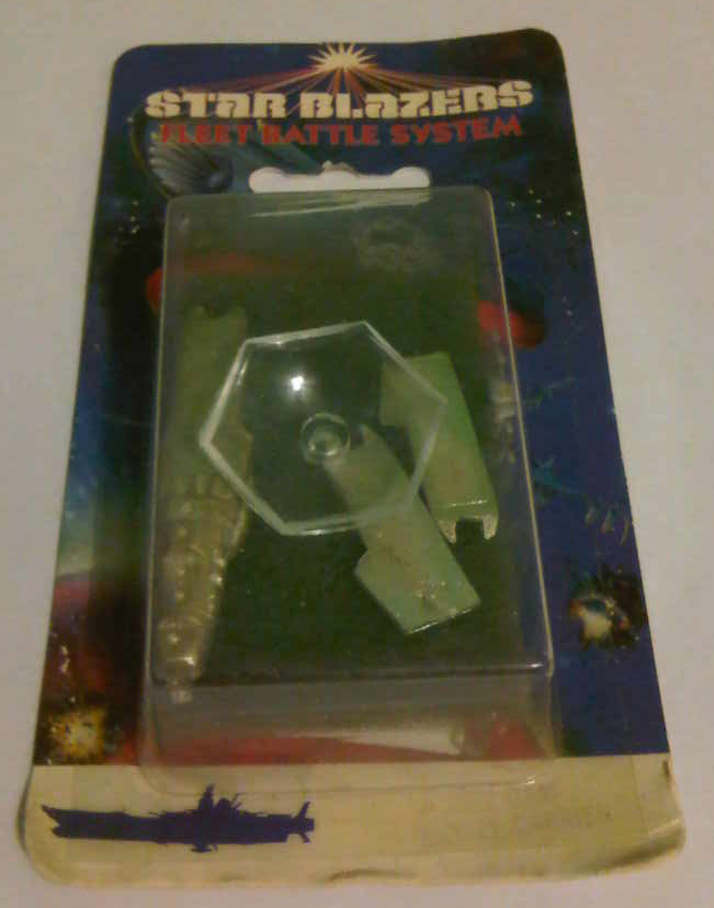 Star Blazers Fleet Battle System Gamilon Battle Carrier Miniature