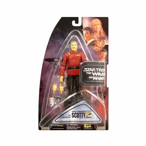 Star Trek II The Wrath of Khan Chief Engineer Scotty Action Figure