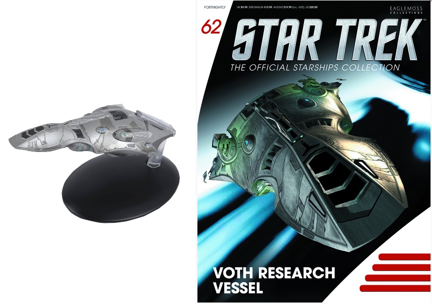 Star Trek Ship Collection Magazine 62 Voth Research Vessel