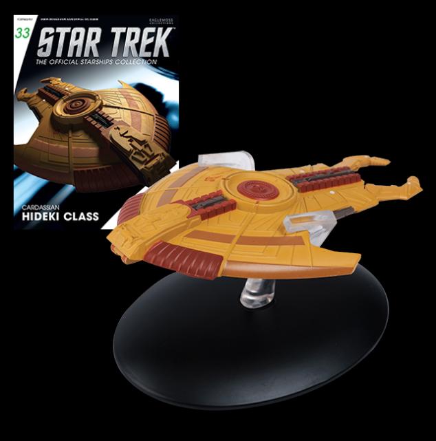 Star Trek Ship Collection Magazine Cardassian Hideki Class Starship