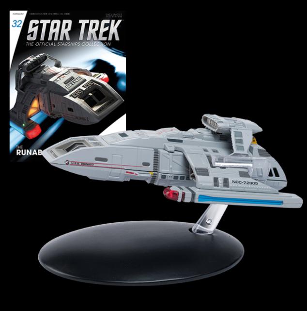 Star Trek Ship Collection Magazine Danube Class Runabout Starship