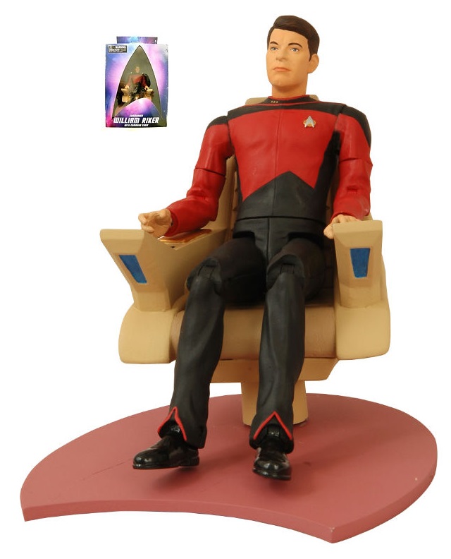 Star Trek The Next Generation Commander William Riker Command Chair