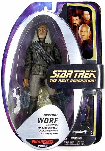 Star Trek The Next Generation Governor Worf Action Figure