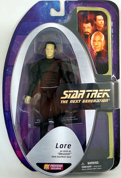 Star Trek The Next Generation Lore Action Figure