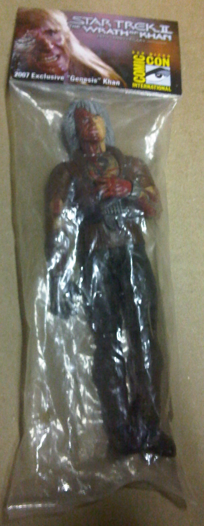 Star Trek The Wrath of Khan Genesis Khan Figure