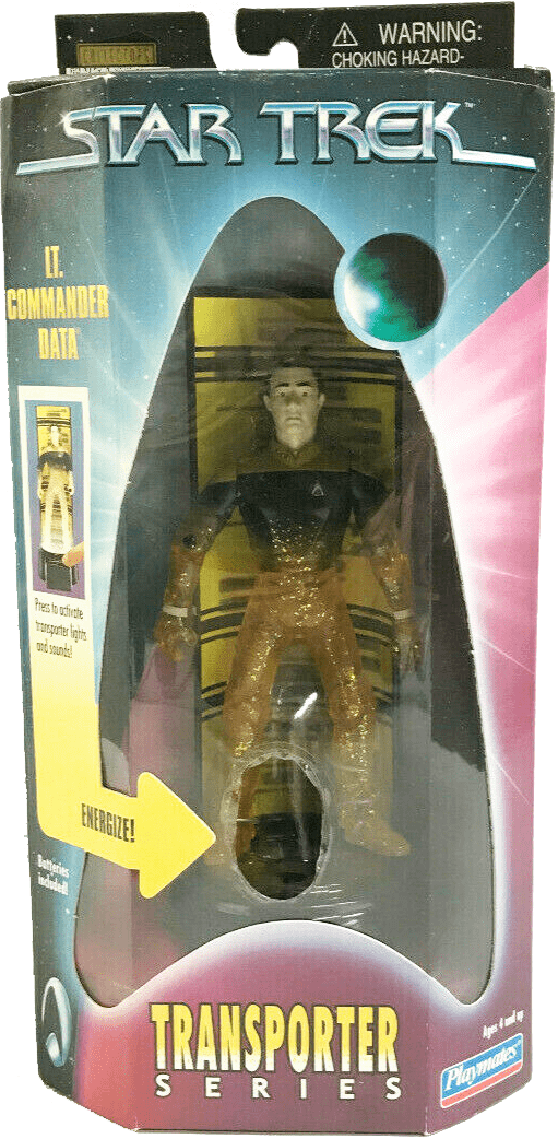 Star Trek Transporter Series Lt. Commander Data Figure