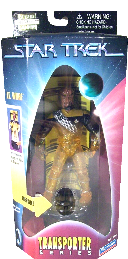 Star Trek Transporter Series Lt. Worf Figure