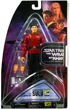 Star Trek Wrath of Khan Commander Sulu SDCC Figure