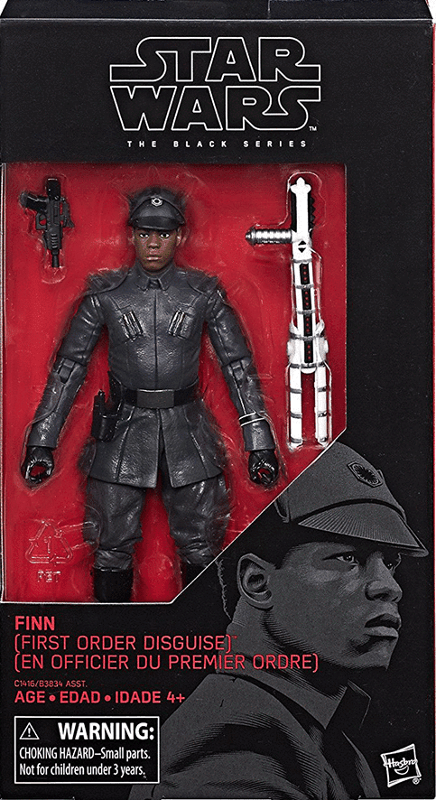Star Wars Black Series First Order Disguise Finn Figure
