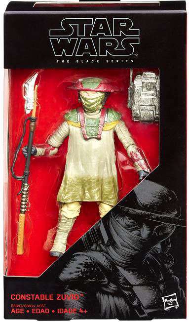 Star Wars Black Series The Force Awakens Constable Zuvio Figure