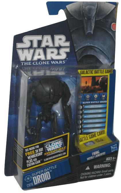 Star Wars Clone Wars CW16 Super Battle Droid Figure