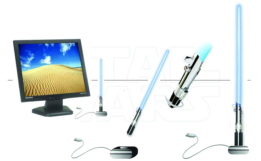 Star Wars Lightsaber USB Glow Lamp