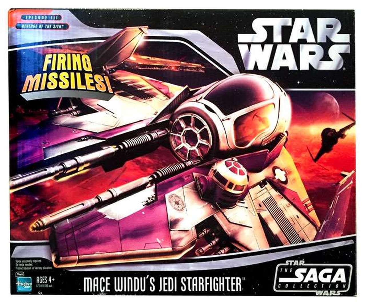 Star Wars Revenge of the Sith Mace Windu's Jedi Starfighter Vehicle
