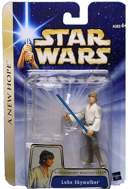 Star Wars Saga ANH Tatooine Encounter Luke Skywalker Figure