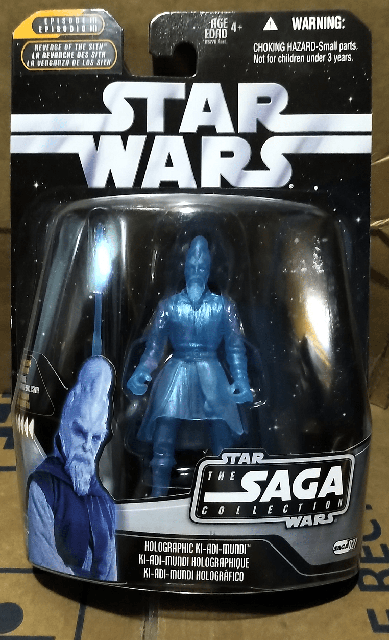Star Wars Saga Collection Holographic Ki-Adi-Mundi Figure