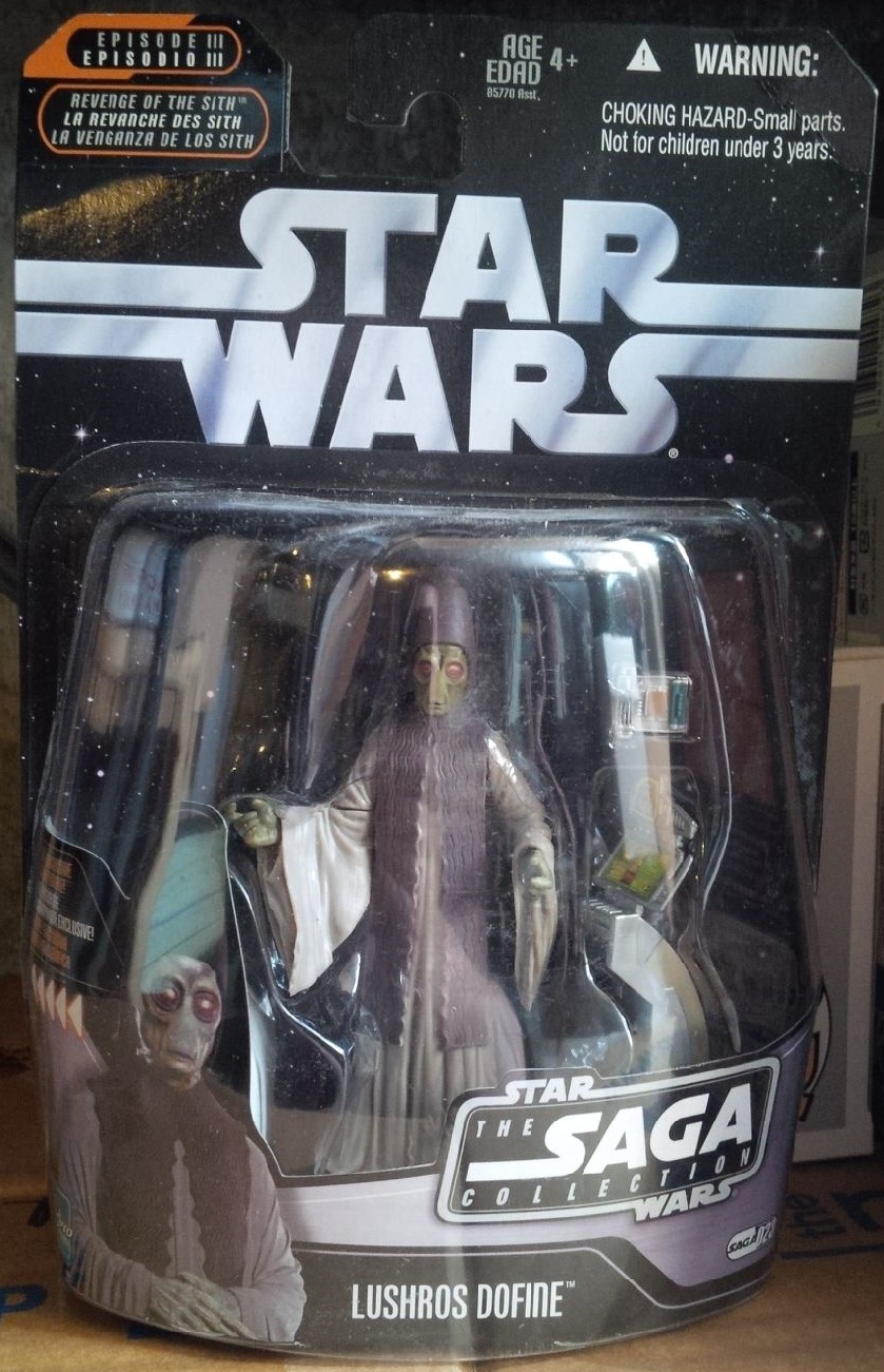Star Wars Saga Collection Revenge of the Sith Lushros Dofine Figure