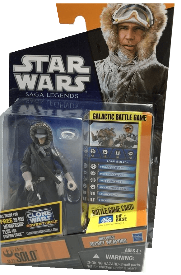 Star Wars Saga Legends Han Solo Figure