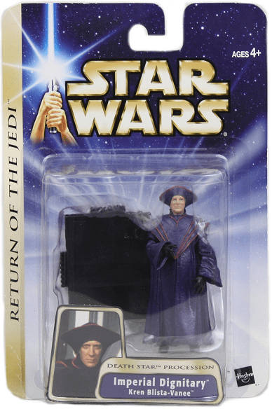 Star Wars Saga RotJ Imperial Dignitary Kren Blista-Vanee Figure