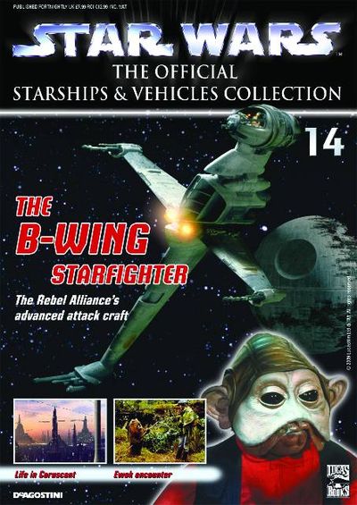 Star Wars Starships & Vehicles Collection #14 B-Wing Starfighter