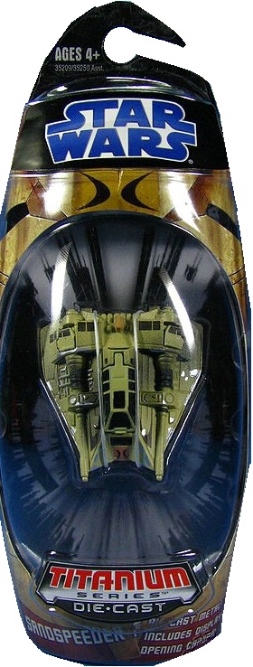 Star Wars Titanium Sandspeeder Vehicle