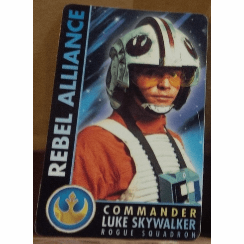 Star Wars Wallet Card Commander Luke Skywalker