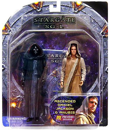 Stargate SG-1 Ascension Daniel and Anubis Action Figure Set