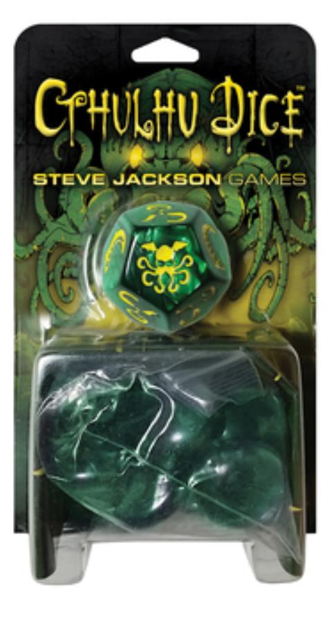 Steve Jackson Games Green Cthulhu Dice Game