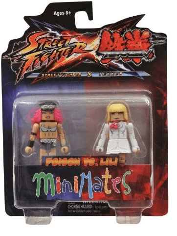 Street Fighter X Tekken Poison vs Lili Minimates Figure Set